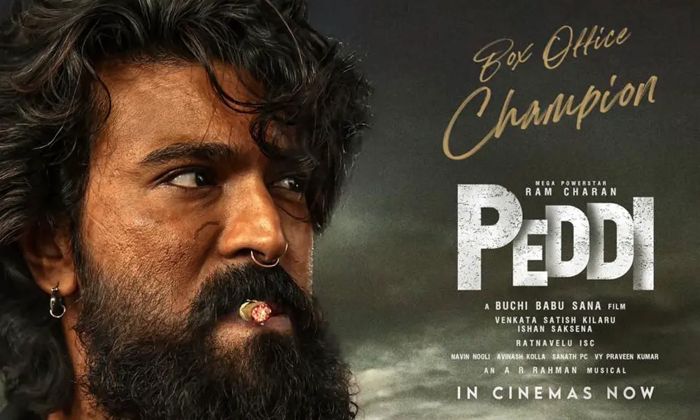 Peddi continues its incredible run at the Box Office | Dailyhunt