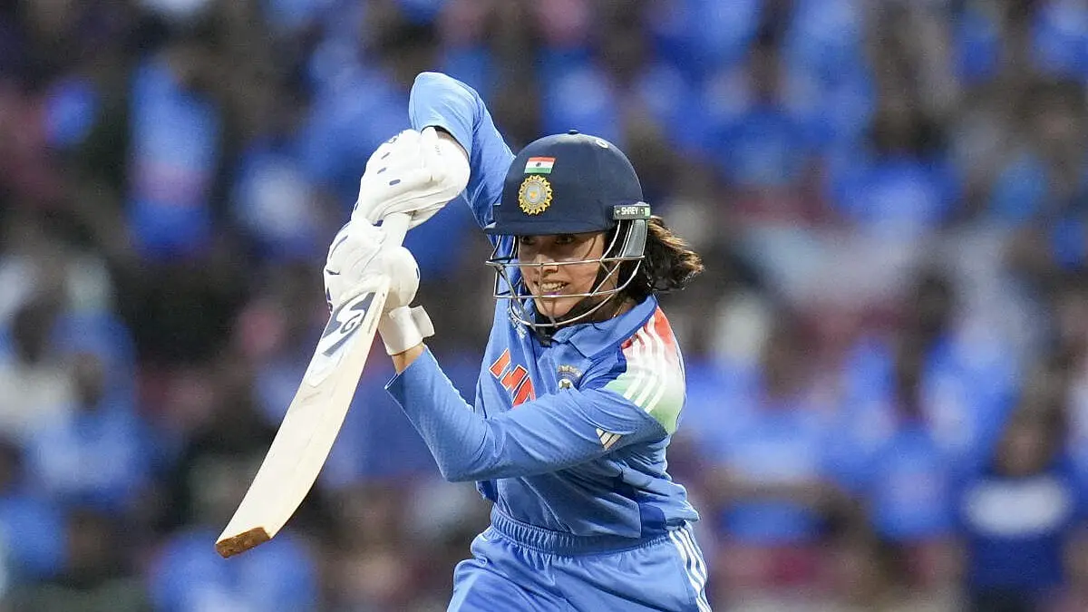 'My periods started while batting': Smriti Mandhana's revelation shines ...