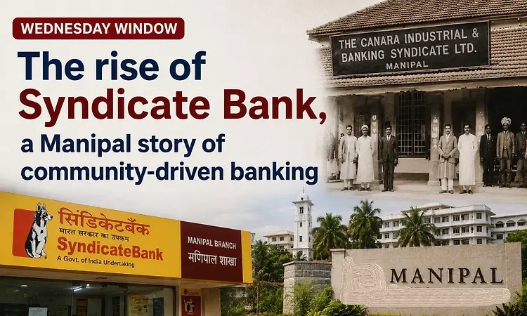 Wednesday Window: The rise of Syndicate Bank, a Manipal story of ...