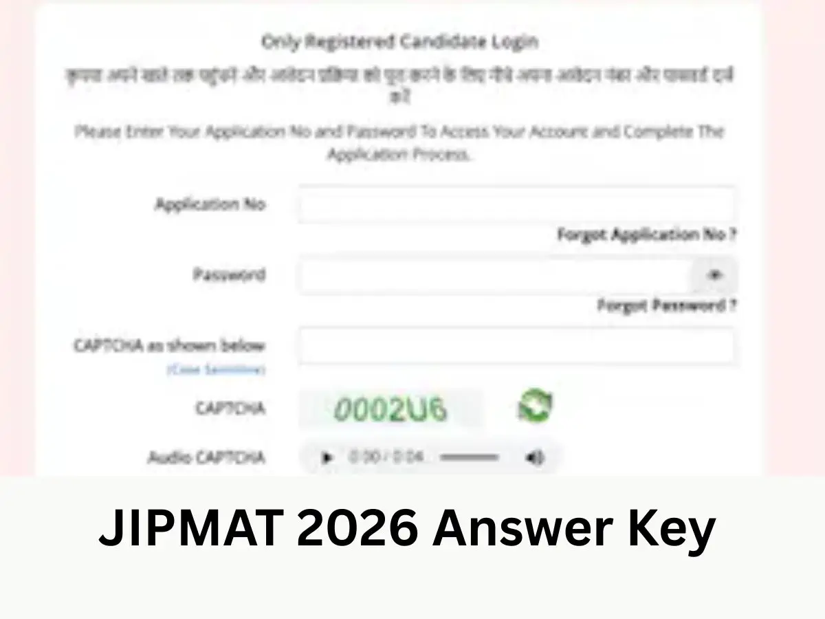 JIPMAT 2026 Answer Key Released: Download Response Sheet, Challenge ...