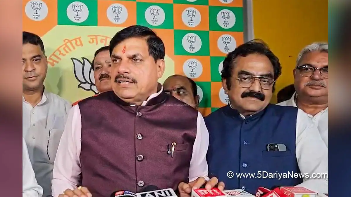CM Mohan Yadav slams Congress as RS nominee Natarajan's papers rejected ...