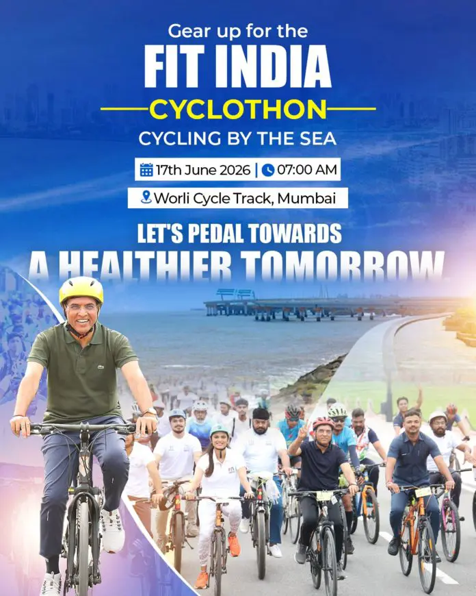Dr. Mansukh Mandaviya to Lead Fit India Cyclothon Along Mumbai's Iconic ...