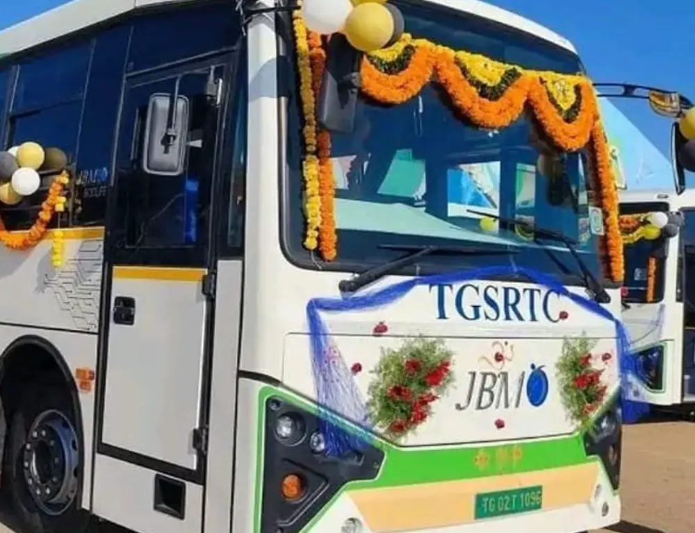 Battery Fire Scare: TGSRTC Pulls 500 JBM Electric Buses Off Roads ...