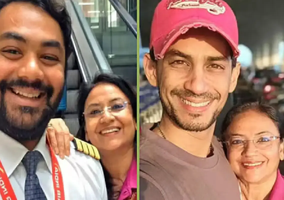 Pilot brothers make mother's flight a moment to remember | Dailyhunt