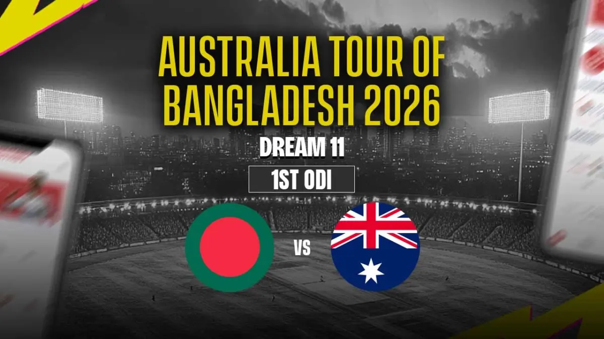BAN vs AUS Dream11 Prediction - 1st ODI Best Team, Captain & Vice ...