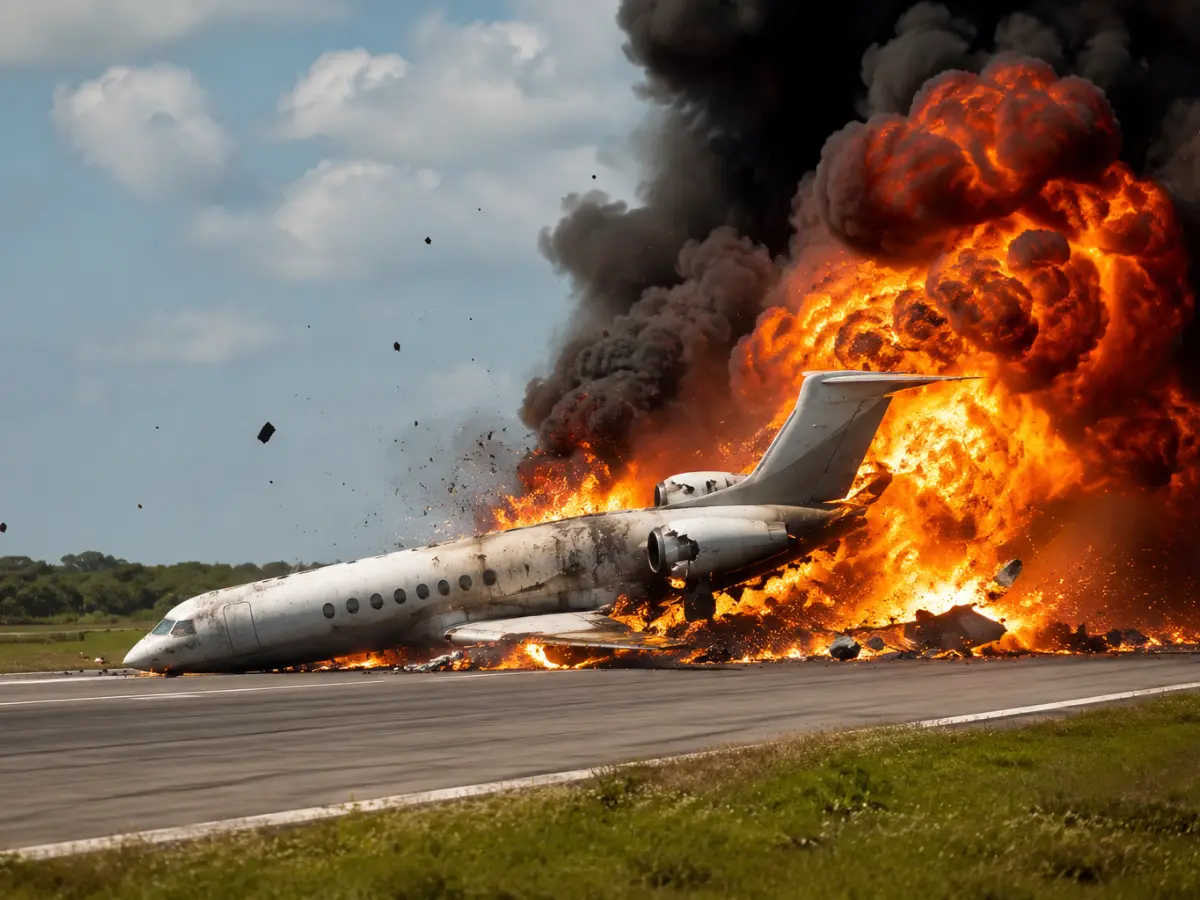 Dominican Republic Plane Crash: Dramatic Footage Shows Jet Exploding ...