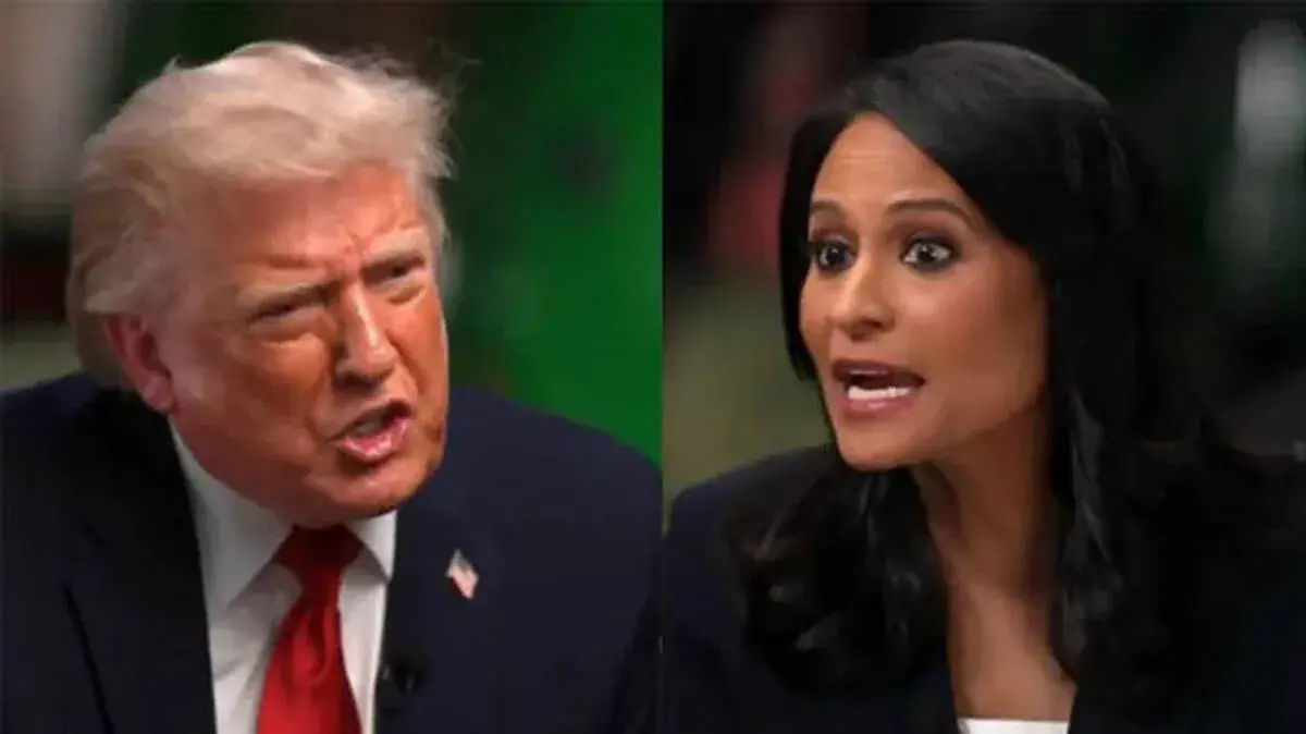 Donald Trump removes microphone, walks out of interview after heated ...
