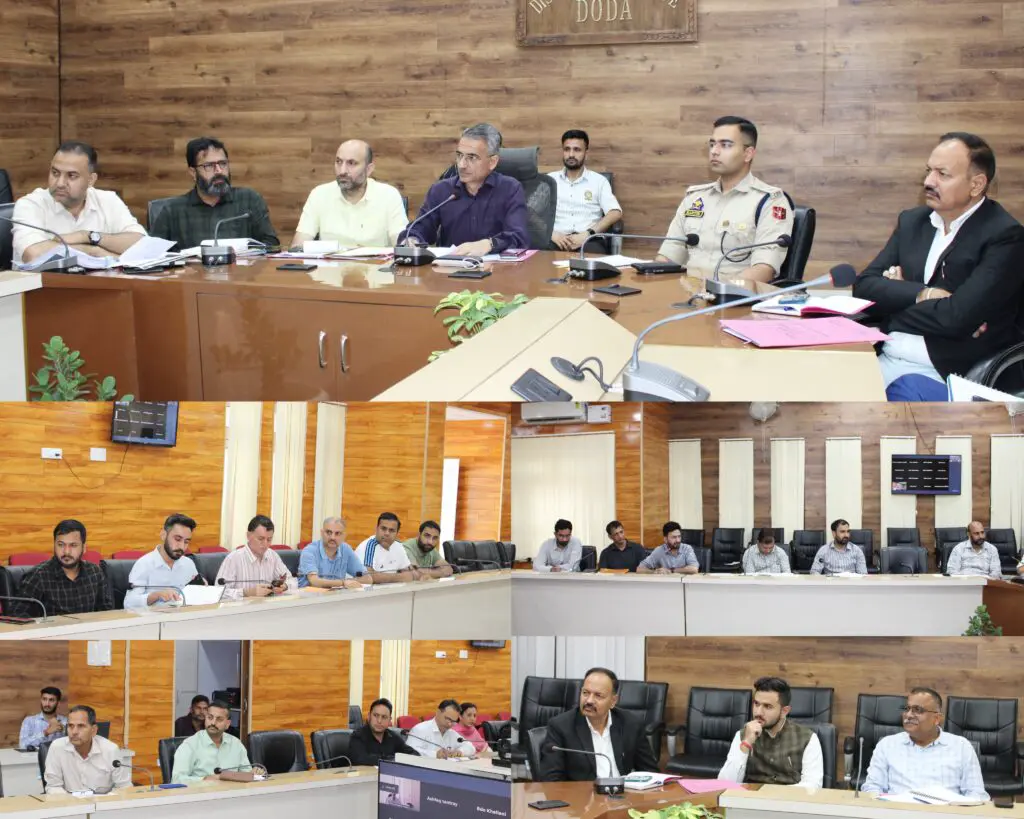 District level NCORD meeting held in Doda | Dailyhunt