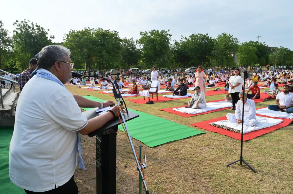 Yoga key to developed India: Haryana Cabinet Minister | Dailyhunt