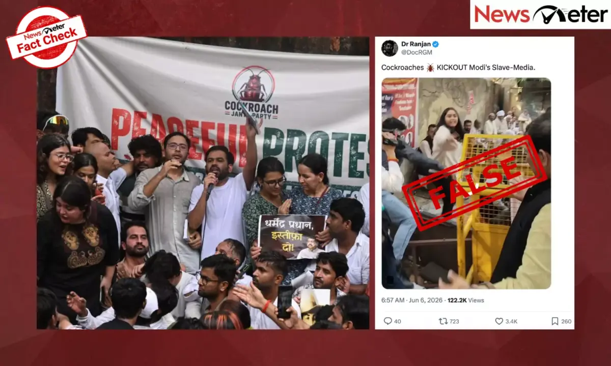 Fact Check: CJP protesters ask 'Godi media' to leave Jantar Mantar? No ...