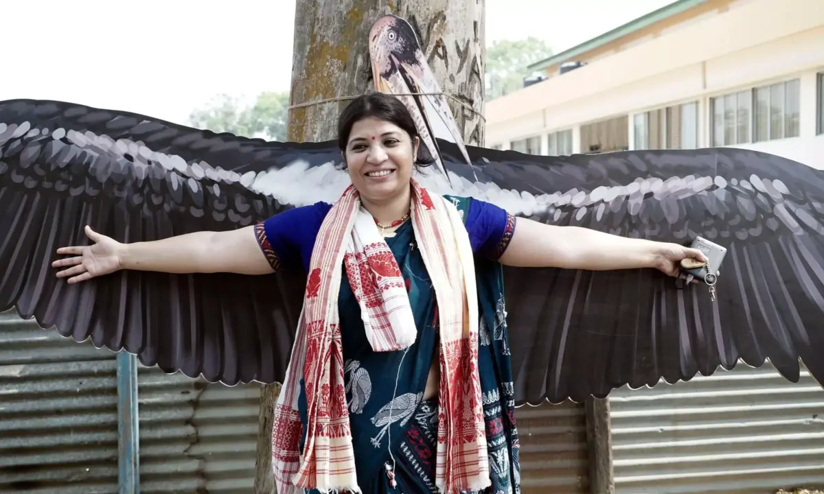 Assam's hargila crusader Purnima Barman wins 2026 Wayfinder Award ...