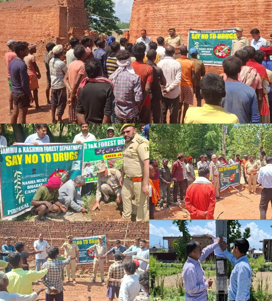 NMBA Activities intensified across Budgam to promote Drug-Free Society ...
