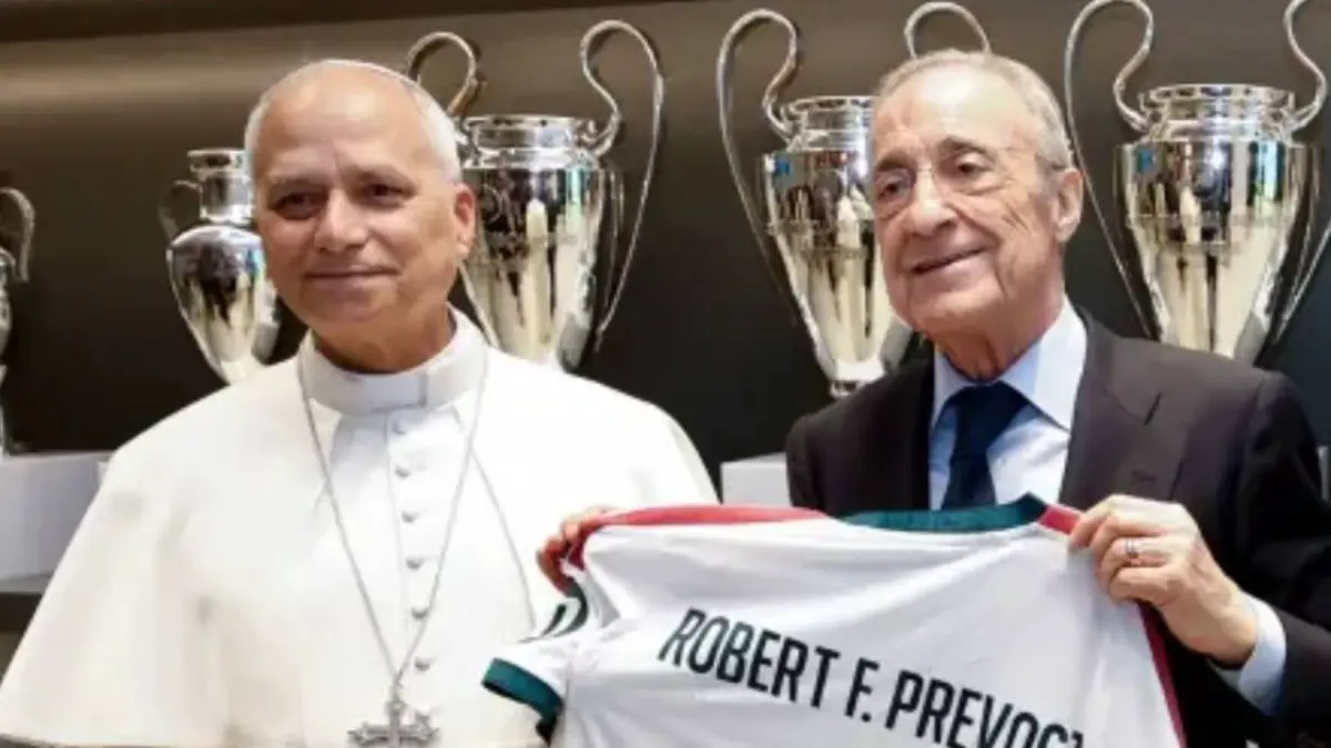 Pope Leo XIV Makes Special Appearance at Santiago Bernabéu Following ...