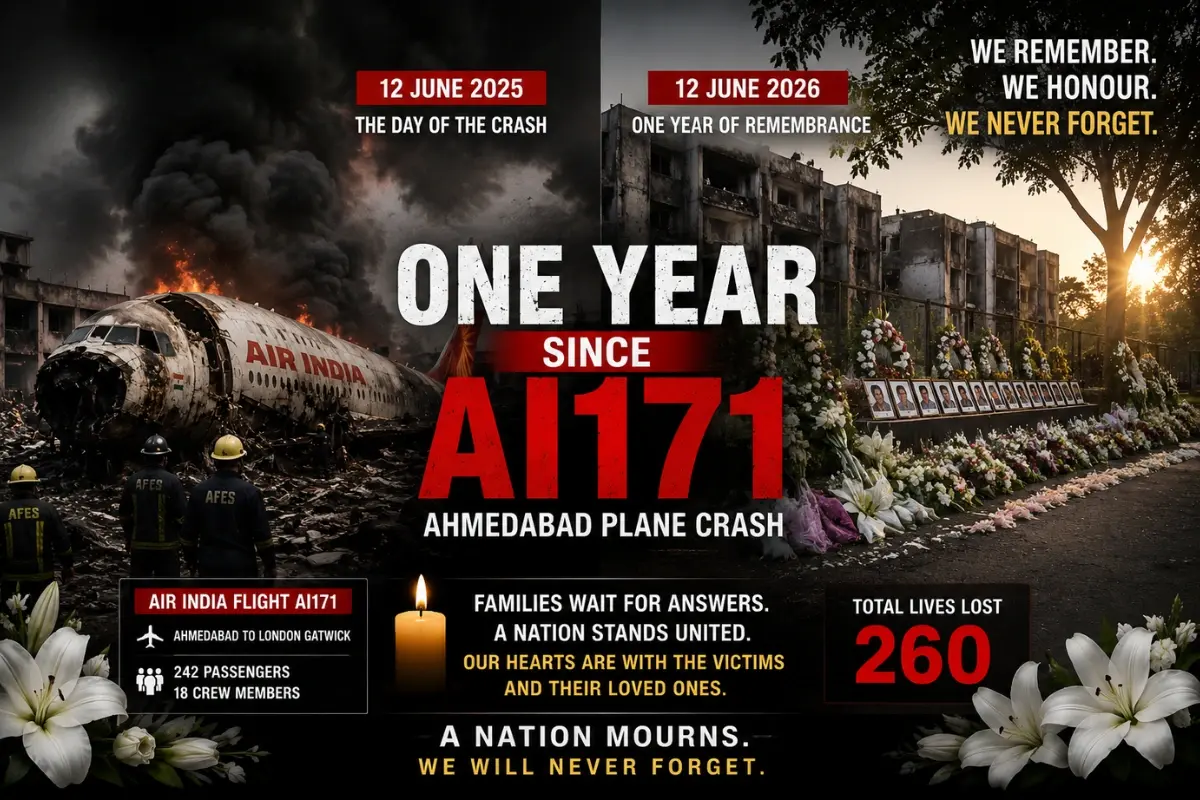 One Year To The AI171 Crash: Flowers Replace Flames, But The Heartache ...