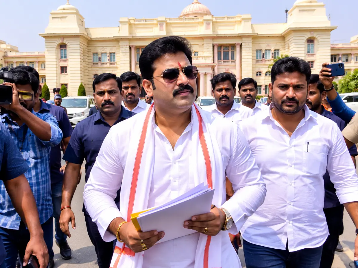 Bhojpuri Star Pawan Singh Reaches Bihar Assembly to File MLC Nomination ...