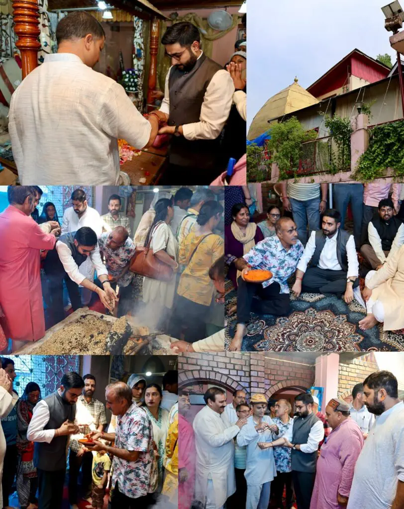 DC Srinagar participates in annual Mahayagna at Bhagwan Gopinath temple ...