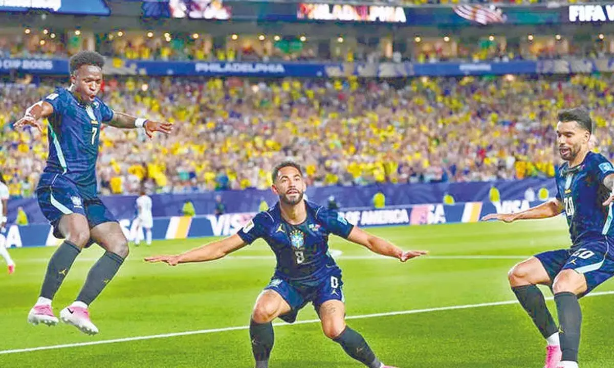 Cunha scores twice as Brazil eliminates Haiti with 3-0 win | Dailyhunt