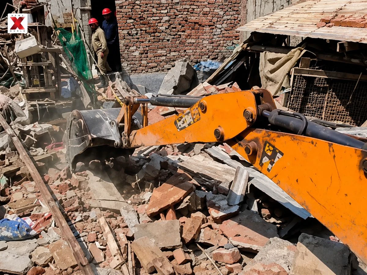 House Collapses After Massive Cylinder Blast In Delhi's Burari; Several ...
