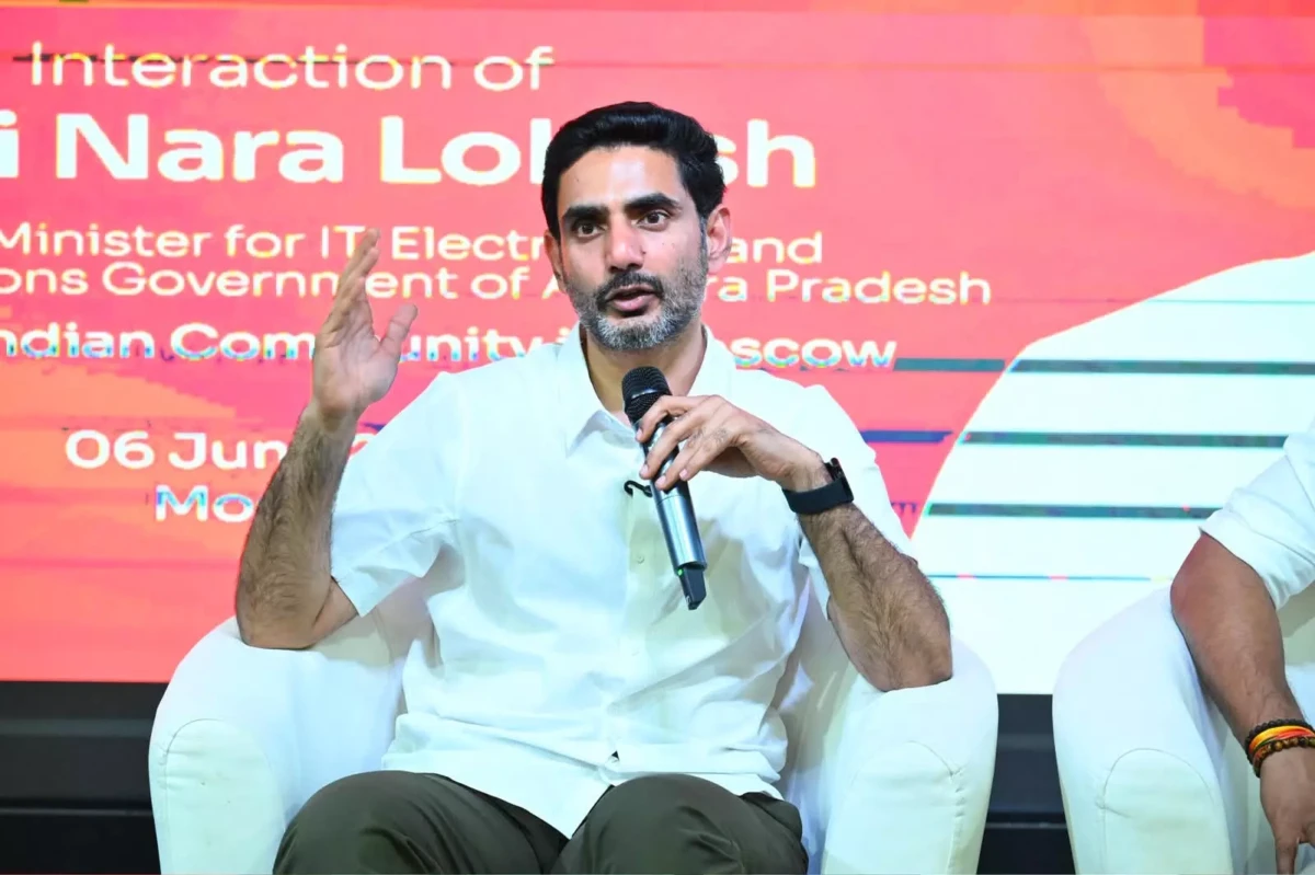 Lokesh Studying Russian Innovations That Can Be Implemented in AP ...