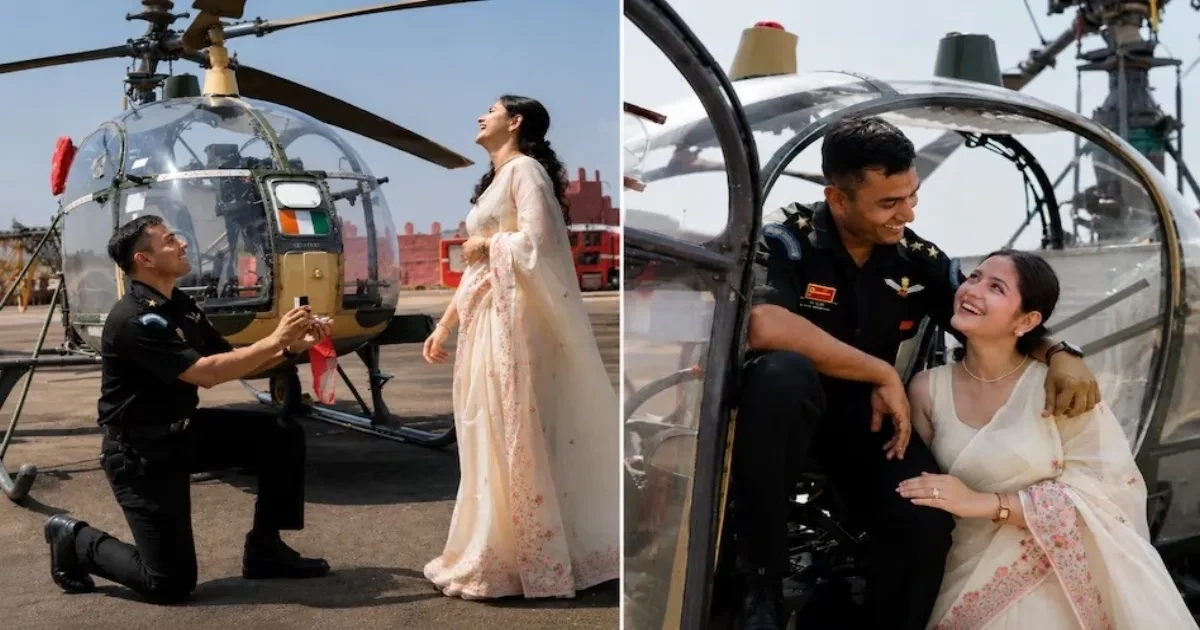Uniform, Helicopter, and a Ring: Nashik Ceremony Moment Goes Viral ...