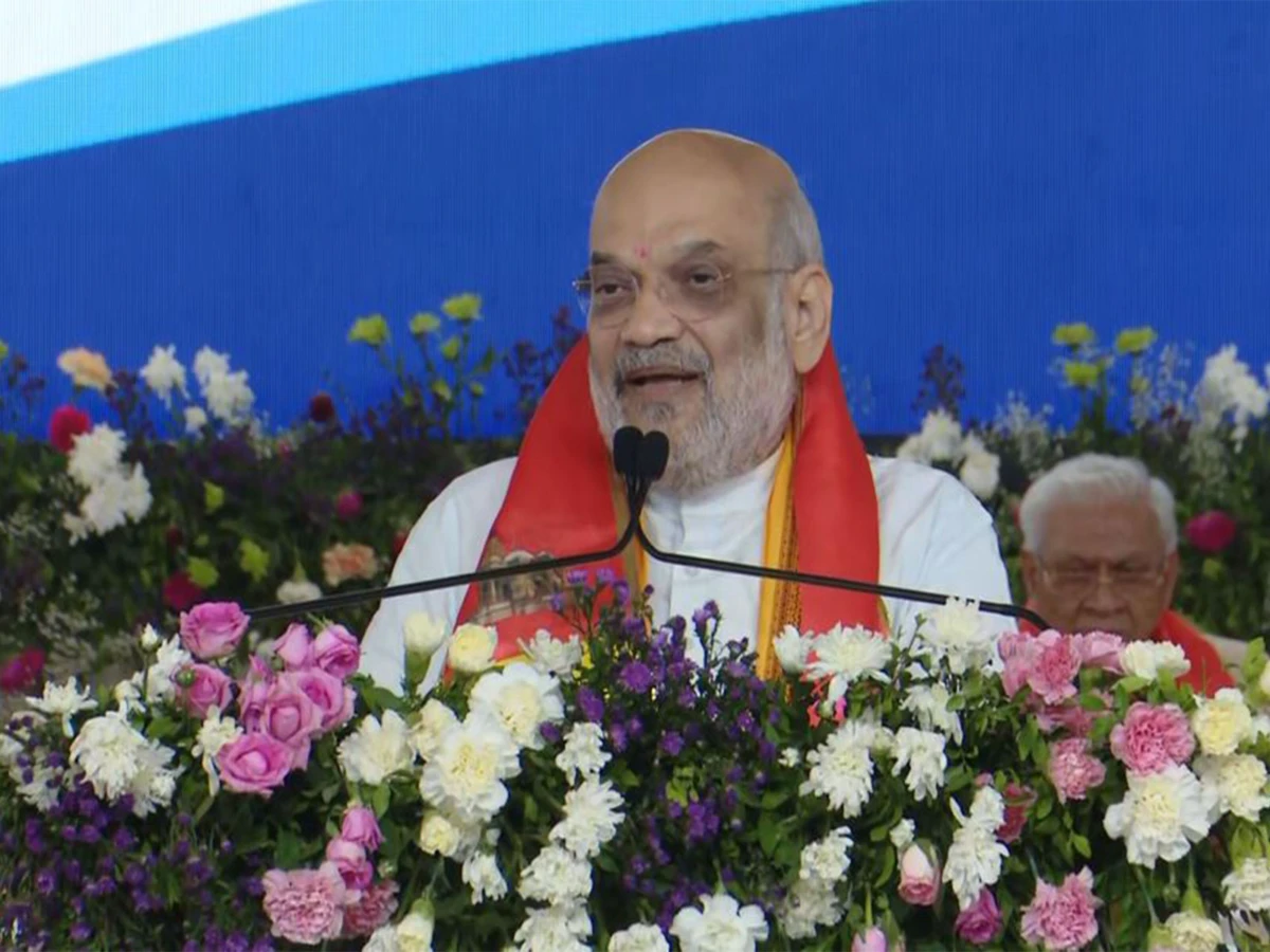 Amit Shah lays foundation stones for Rs 340 crore projects in ...