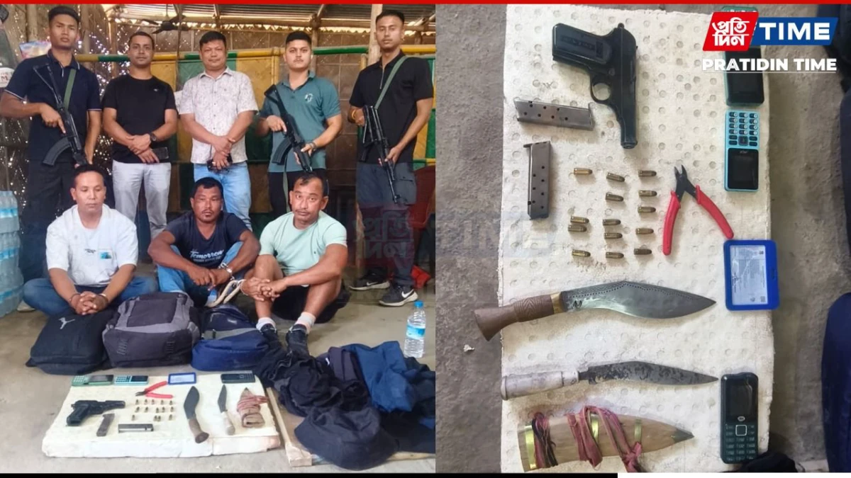 Three Arrested in Guwahati for Alleged Robbery Plot Targeting City ...