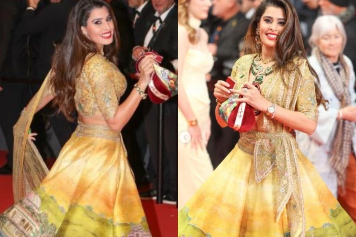 Aarti Khetarpal Cannes 2026 Debut: Vrindavan-Inspired Lehenga, Bhagavad ...