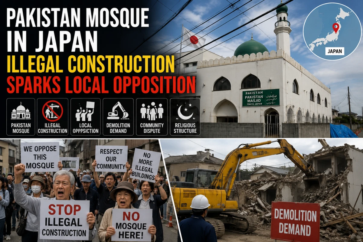 Pakistan-Linked Mosque in Japan Faces Demolition After Authorities ...