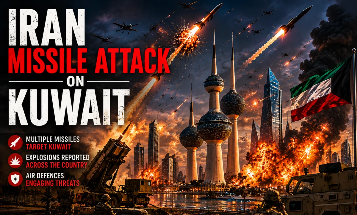 US-Iran War Updates: Kuwait Under Attack by Iranian Missiles and Drones ...