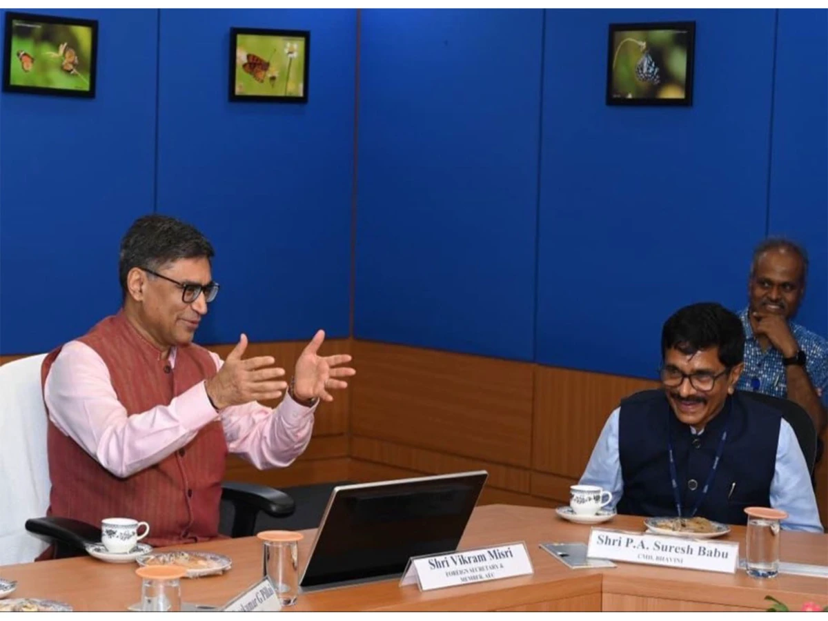 Tamil Nadu: Foreign Secretary Vikram Misri visits BHAVINI, inspects ...