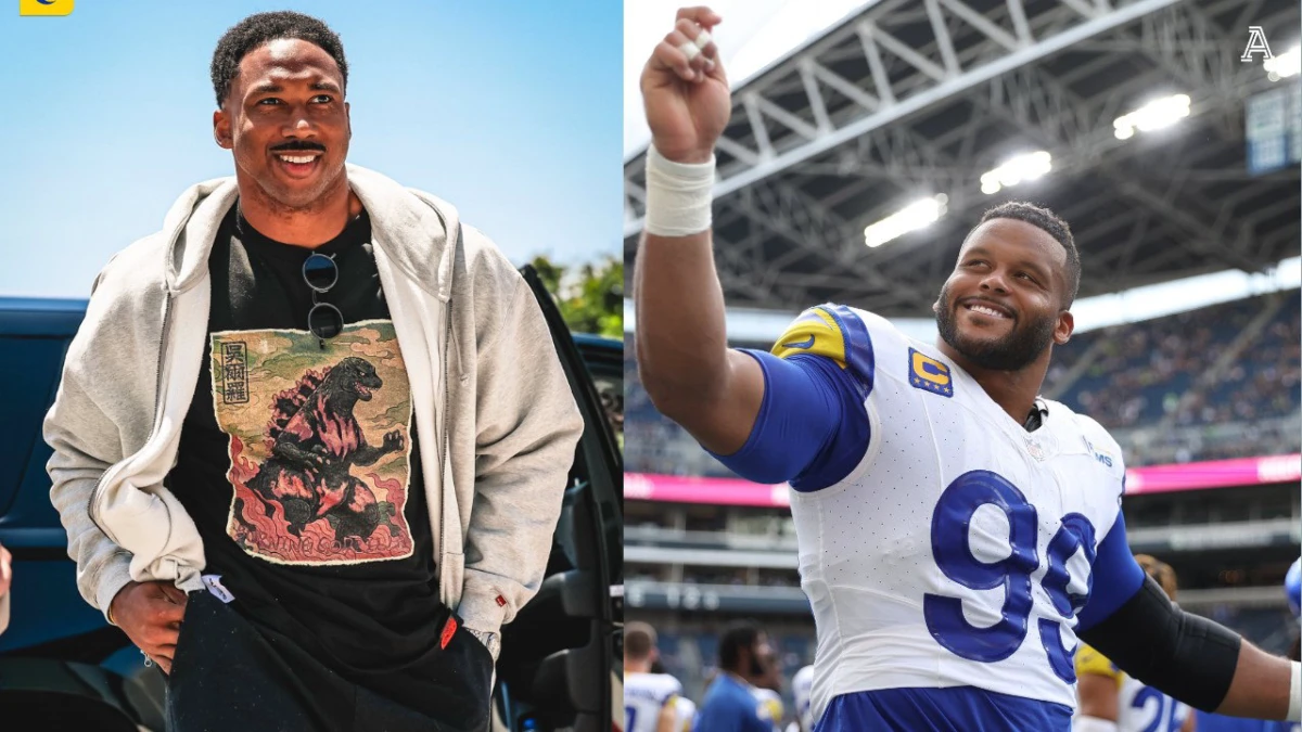 Aaron Donald 'Thinking' About Unretiring After Myles Garrett Trade ...