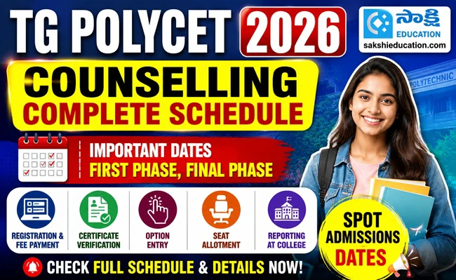 TG POLYCET 2026 Counselling Schedule: Complete Dates, Certificate ...