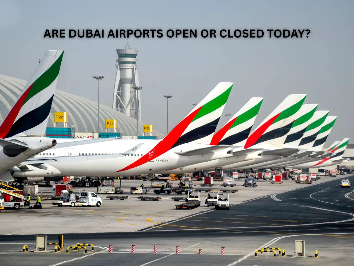 Are Dubai Airports Open or Closed Today? Here's the Latest on DXB, DWC ...