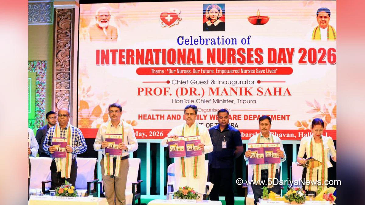 Tripura referral cases drop 80 pc; Manik Saha announces medical college ...