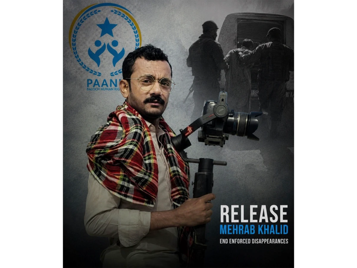 Paank raises alarm over enforced disappearance of Baloch film student ...