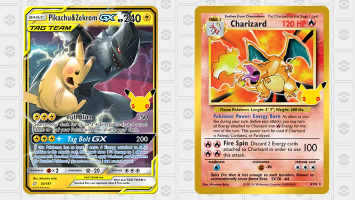 Pokémon TCG: 30th Celebration expansion pack gets trailer, global ...