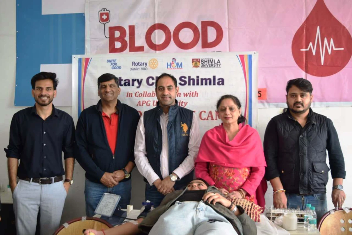 45 units collected at blood donation camp | Dailyhunt