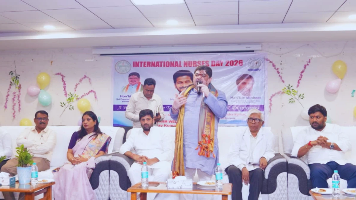 International Nurses Day celebration held at Niloufer Hospital | Dailyhunt