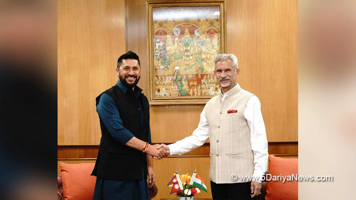 Subrahmanyam Jaishankar, Nepal's ruling party chief discuss ...