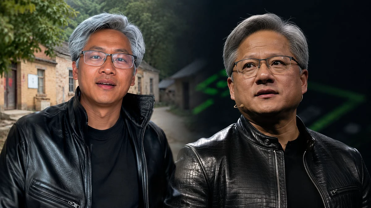 Chinese man spends Rs 1,300 to become Nvidia CEO Jensen Huang; goes ...
