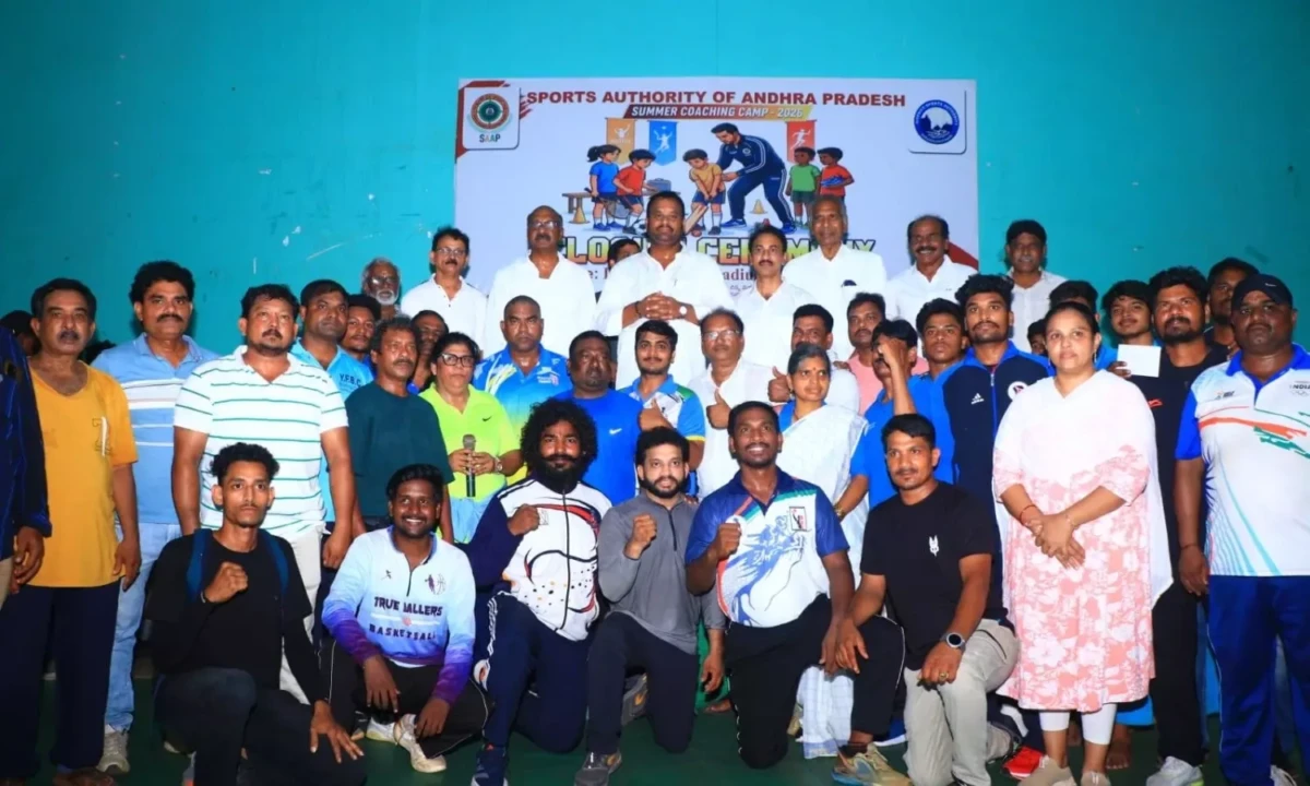 Sports Minister Reviews Sports Academy Trials in Vizag | Dailyhunt