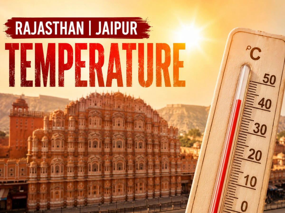 Rajasthan Weather Today: Jaipur Sizzles Above 42°C As Heatwave Grips ...