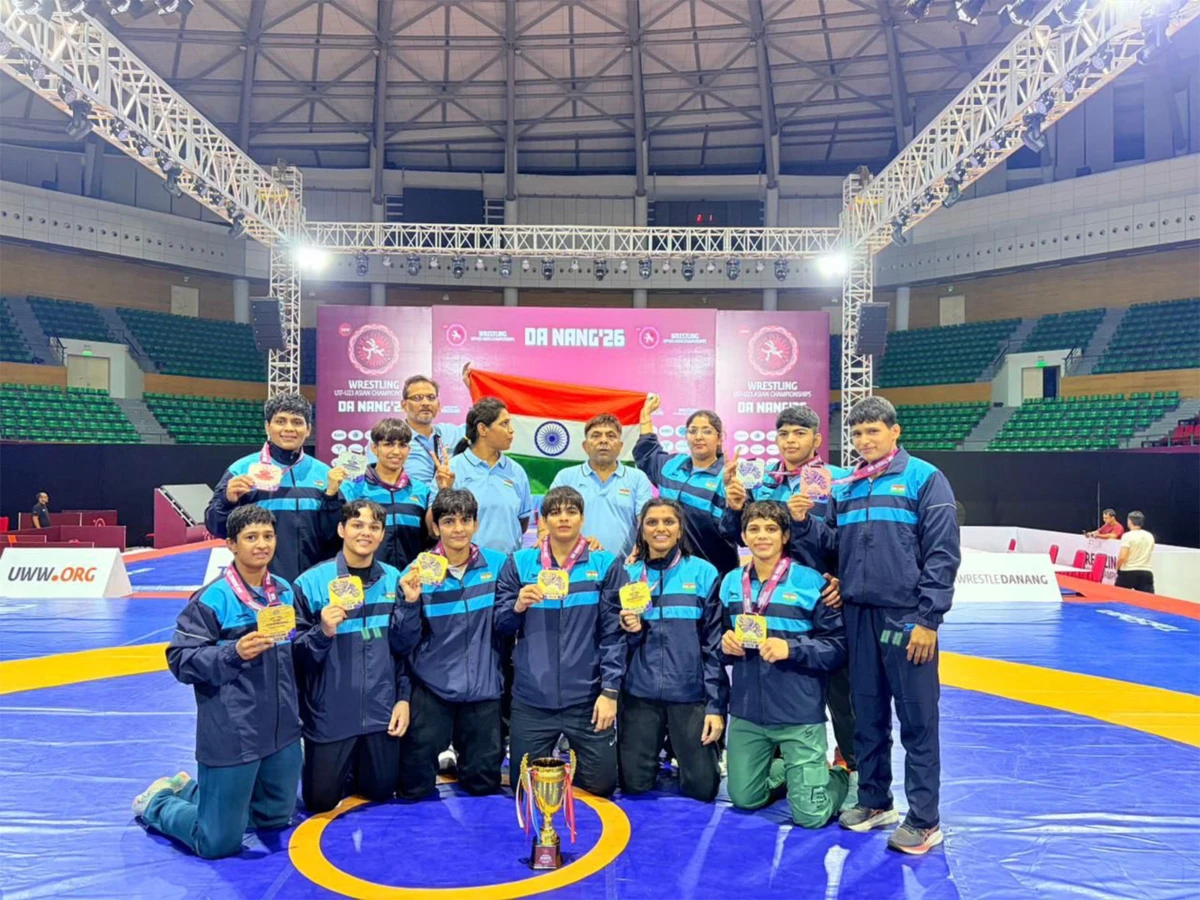 India claims team titles in men's freestyle and women's wrestling at ...