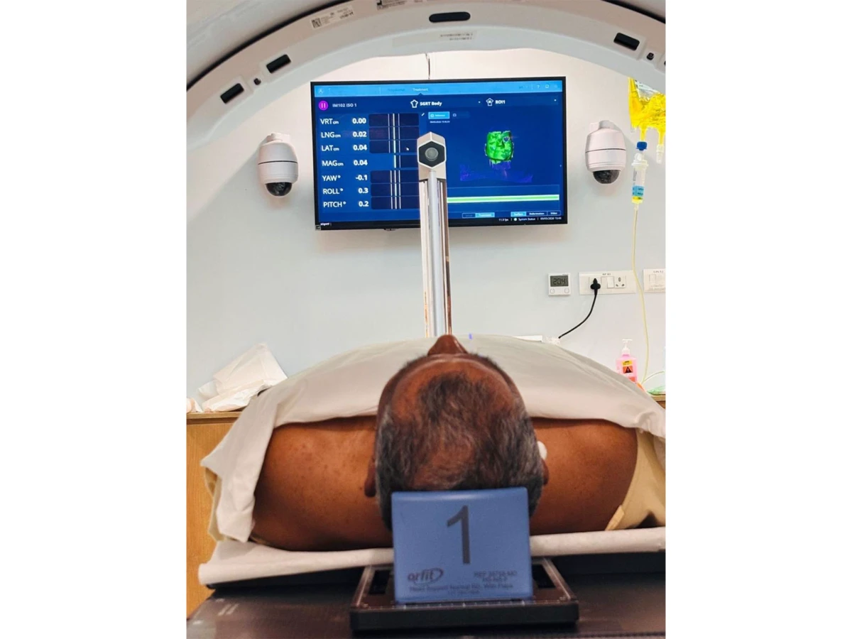 India performs first mask-free, simulationless radiotherapy for head ...