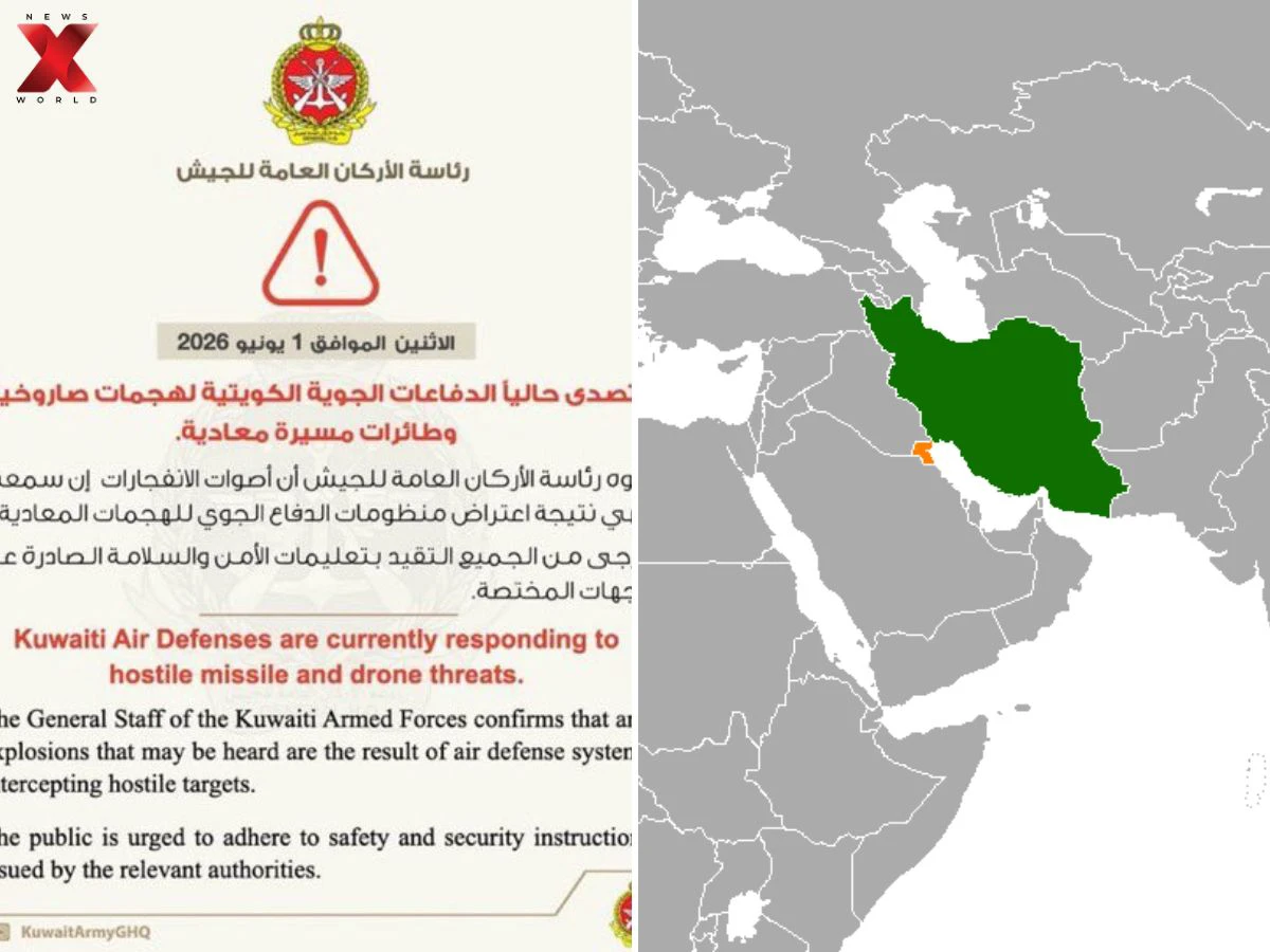 Iran Fires Ballistic Missile At Ali Al-Salam Air Base In Kuwait In ...