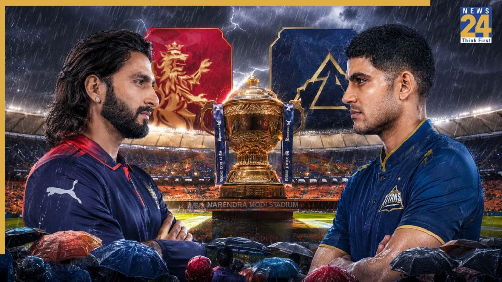RCB vs GT, IPL 2026 Final: What happens if rain washes out Reserve Day ...
