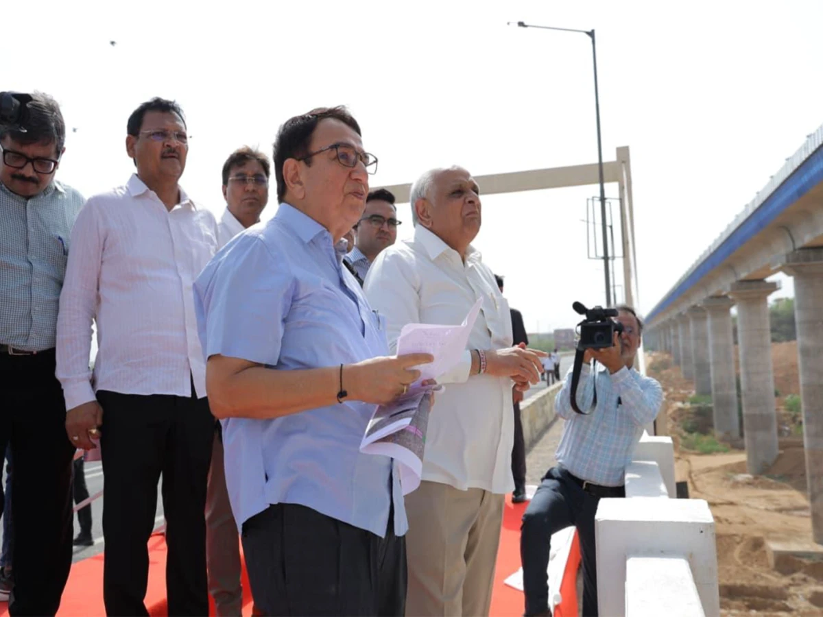 Gujarat: CM conducts site visit to review progress of key ongoing ...