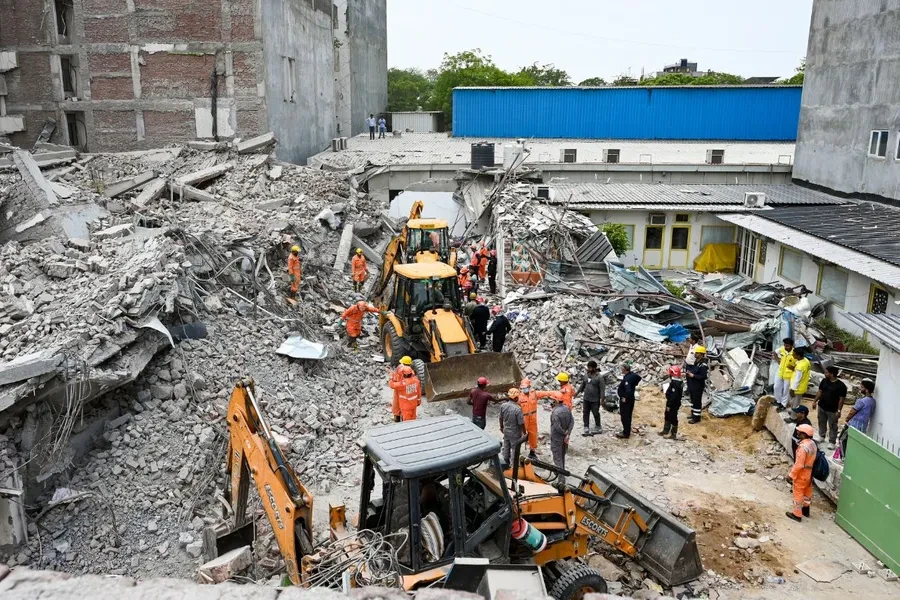 Delhi building collapse: Owner arrested after six killed in Saket ...