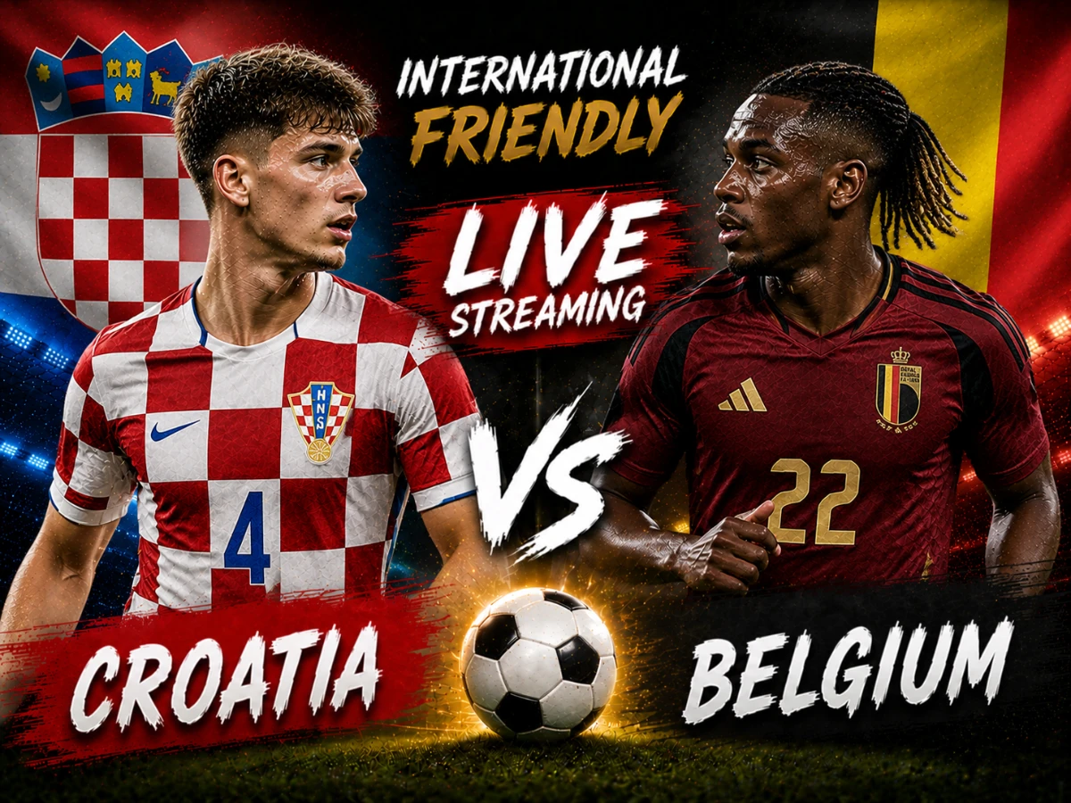 Croatia vs Belgium LIVE: When And Where To Watch International Friendly ...