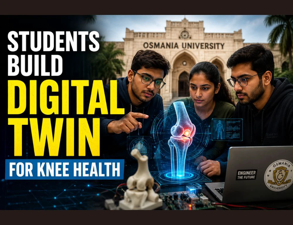 Osmania University Students Develop Digital Twin for Knee Health ...